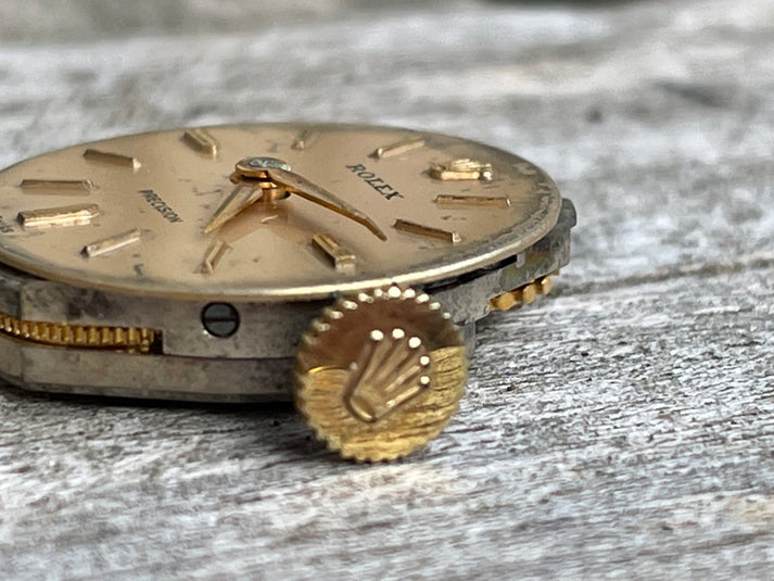 Rolex Precision 17 Rubis Swiss working vintage watch movement ...